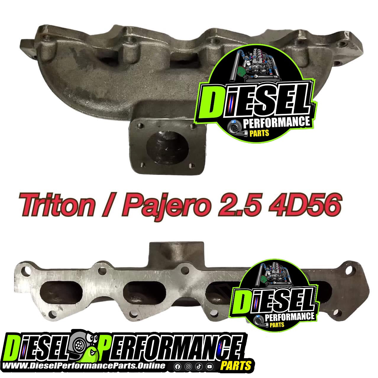 4D56 CRD Hi-Mount Exhaust Manifold (THA Stock) – Diesel Performance Parts