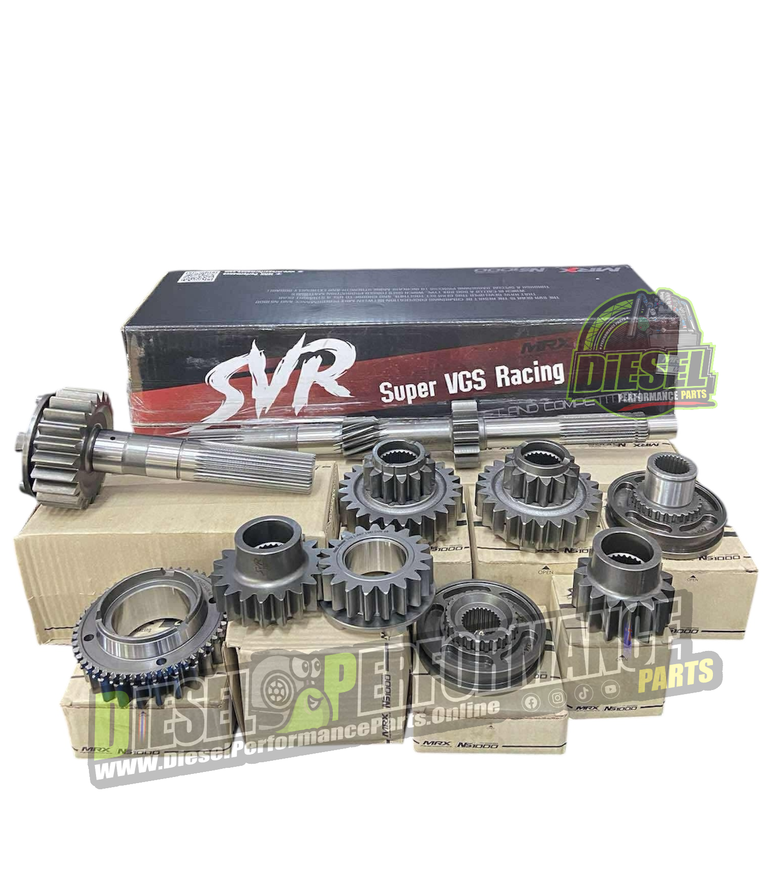 MRX Forged Dog Gears Set [Race Use] Dmax/ Rodeo/ Colorado/ 5Speed Pull ...