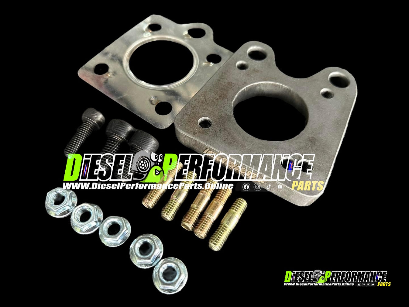 4JJ1/4JJ3 DPF Model Adapter Plate Kit, To Run F-Series Turbo’s on Stoc – Diesel Performance Parts