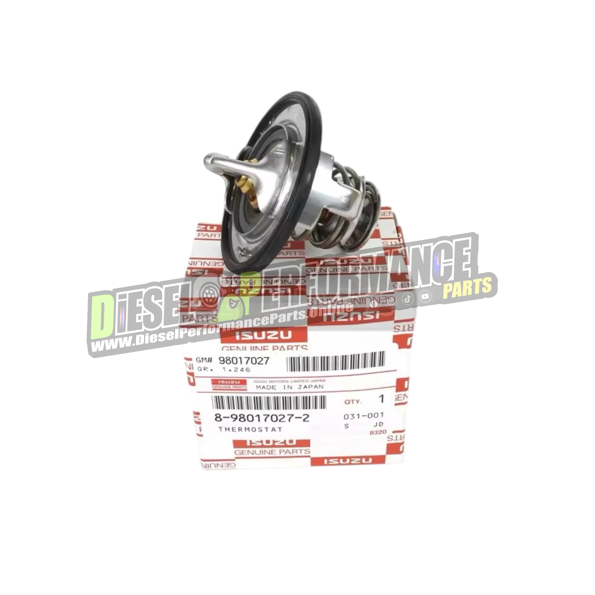 4JJ1/4JK1 85 Degree Thermostat [Genuine] PN: 8980170272 – Diesel ...