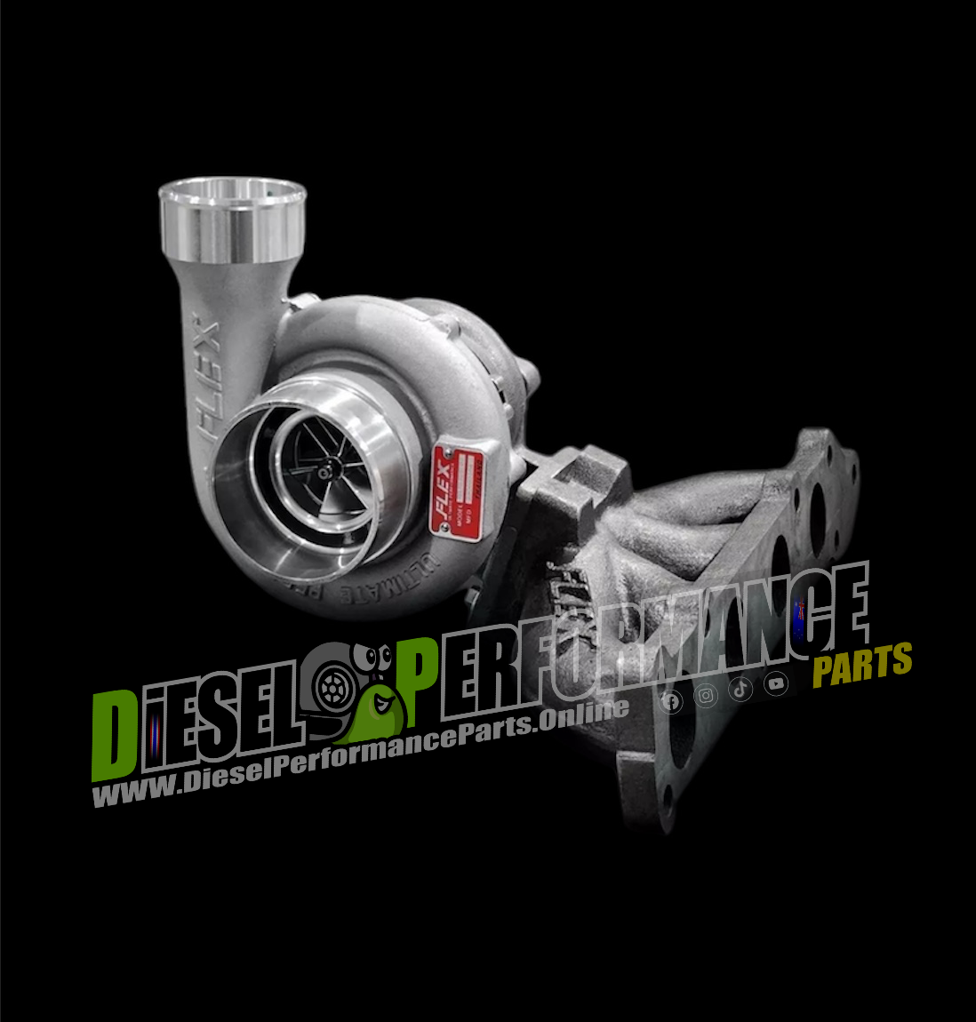 4N15 2.4L High Mount Cast Exhaust Manifold [FLEX] – Diesel Performance ...