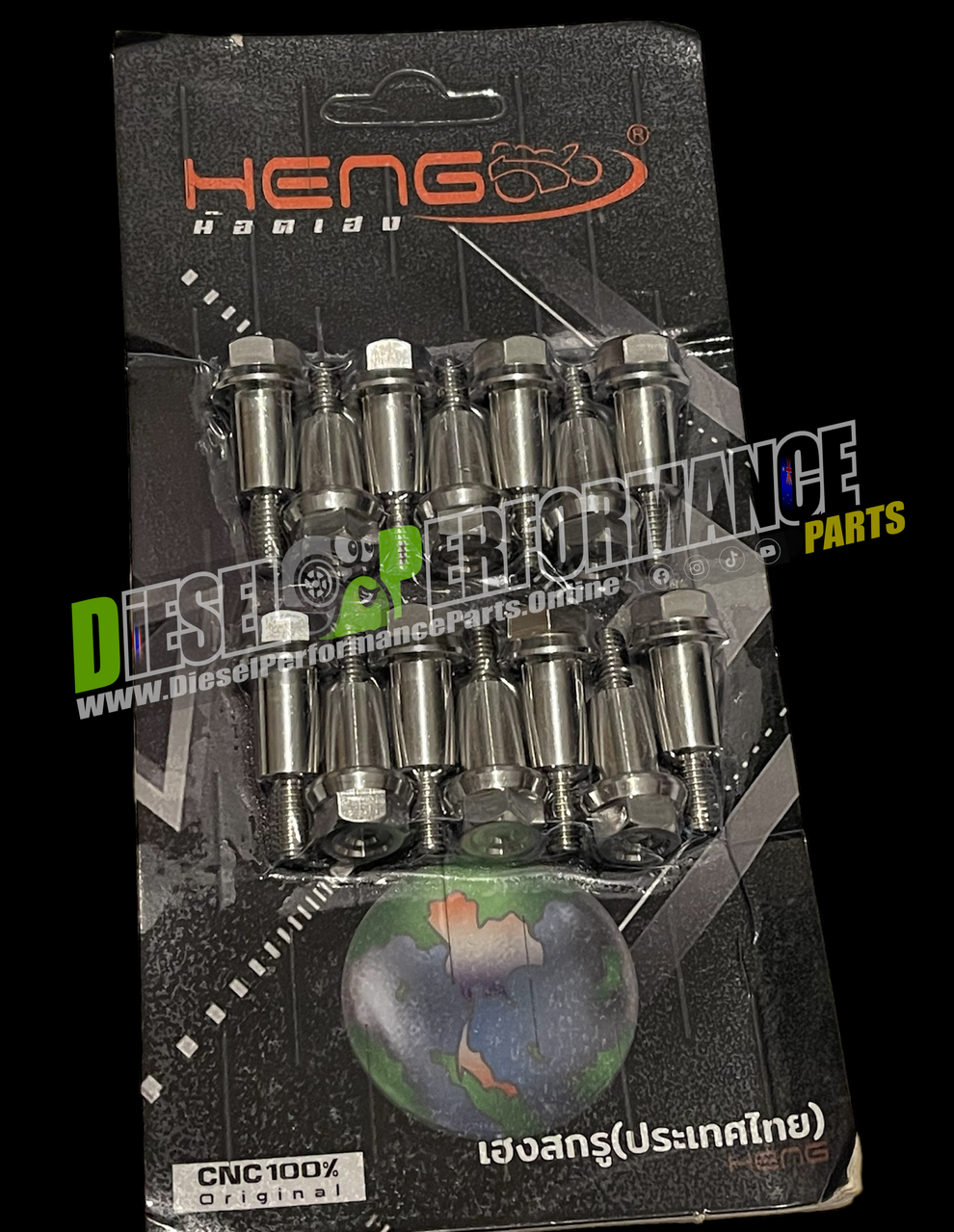 4JJ1/4JK1 Upgrade Timing Gears Front Cover Bolts Set CNC 304 Stainless ...