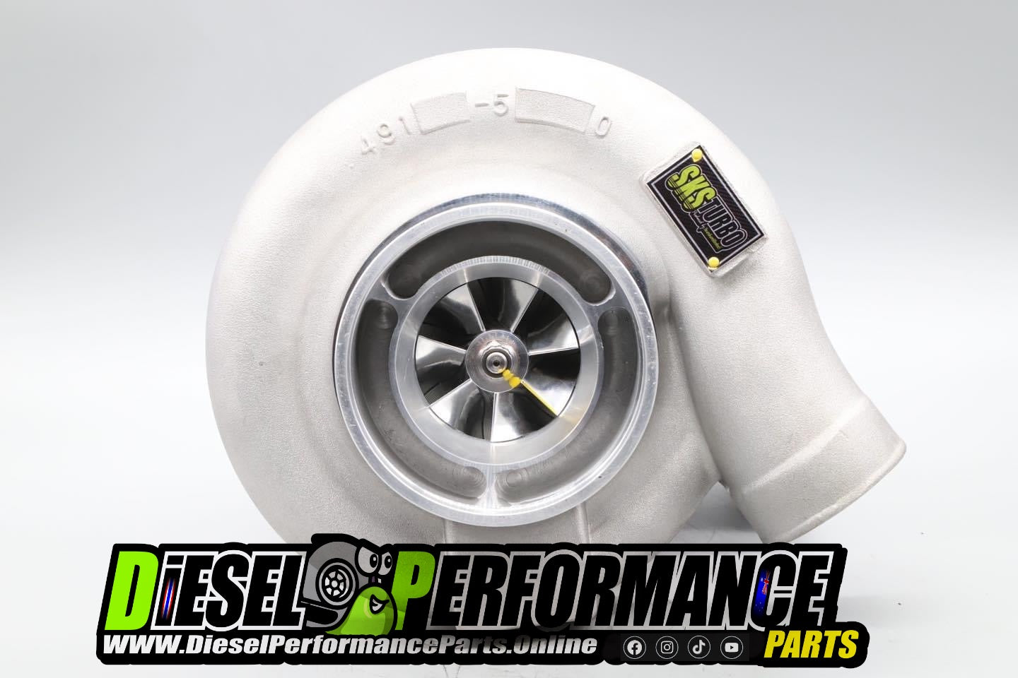 62mm Turbo TF08/ 500-700HP+ T4 [SKS] – Diesel Performance Parts