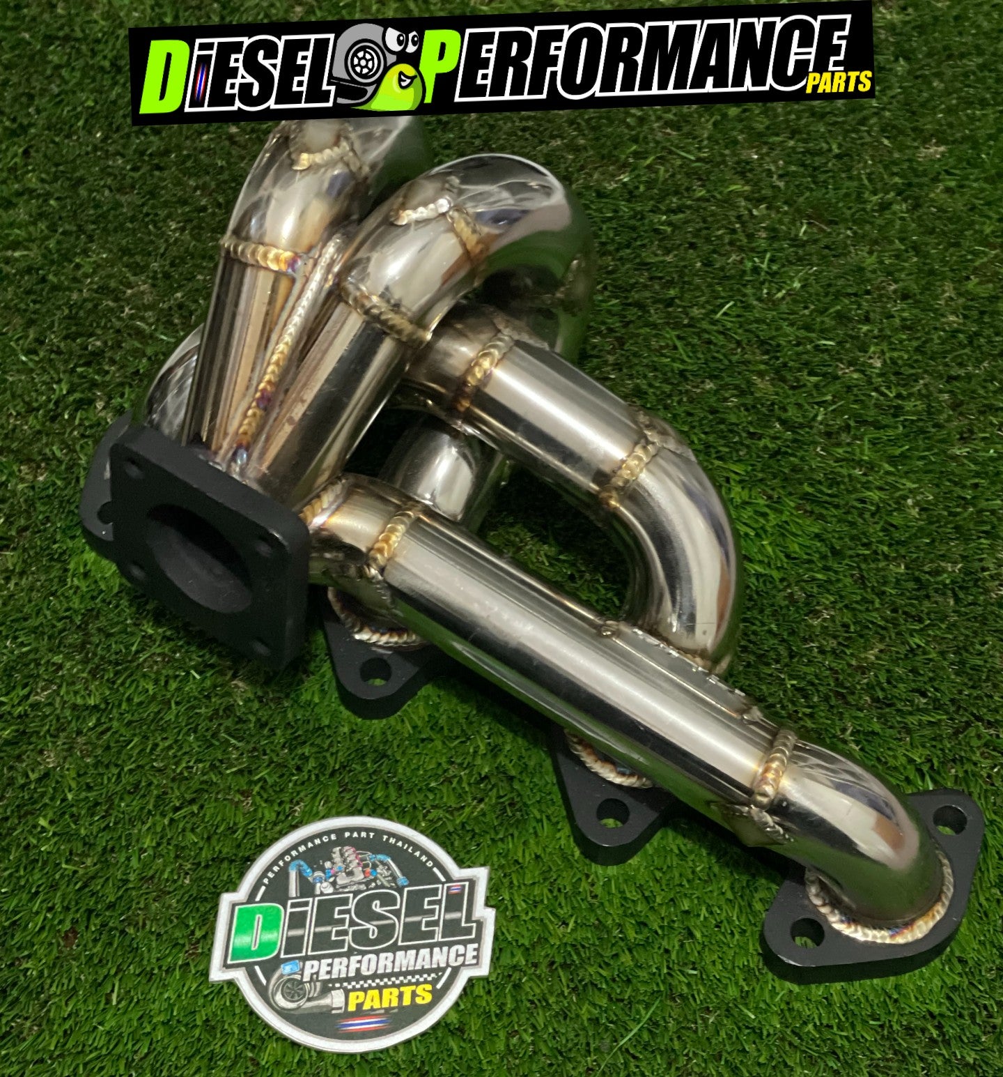 1KD/2KD [BRD] Low Mount Stainless Exhaust Manifold 3/4Bolt Flange (THA ...