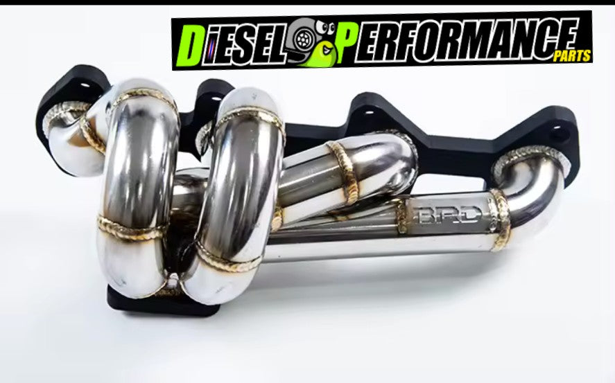 1KD/2KD [BRD] Low Mount Stainless Exhaust Manifold 3/4Bolt Flange (THA ...